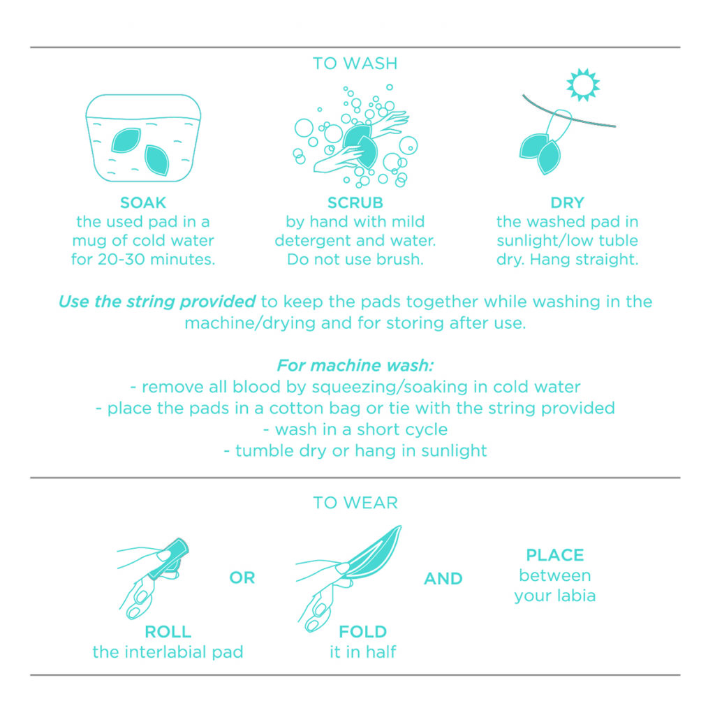 Avoid Messy Period Leak|Pocket Size-Interlabial Pad