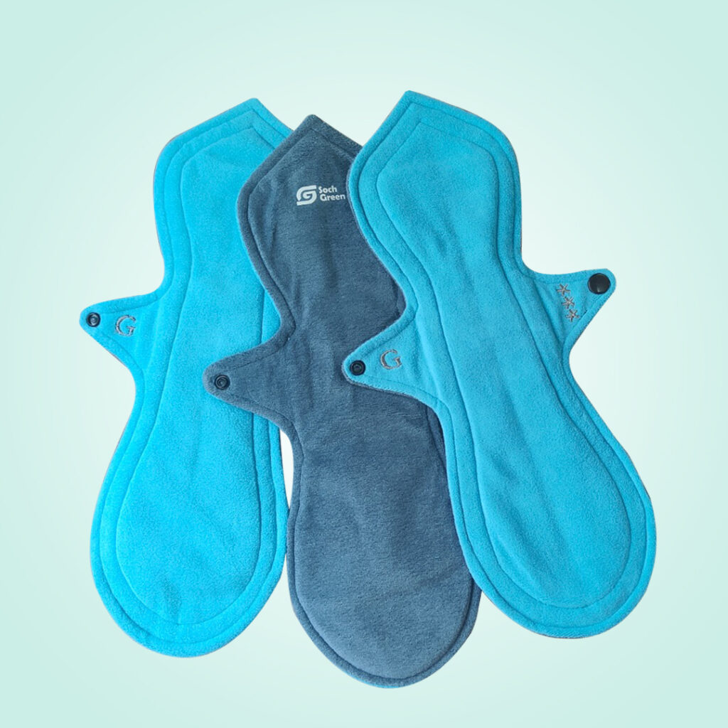 Ultra-Absorbent Zorb Cloth Pads For Heavy Periods And Postpartum