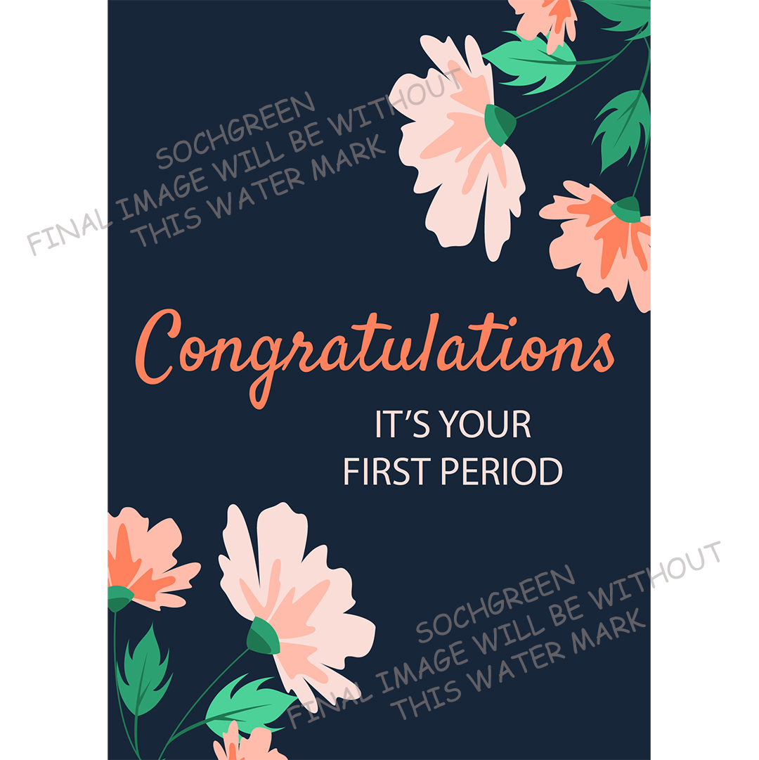 Period Greeting Card Free Download: Empowering Milestone